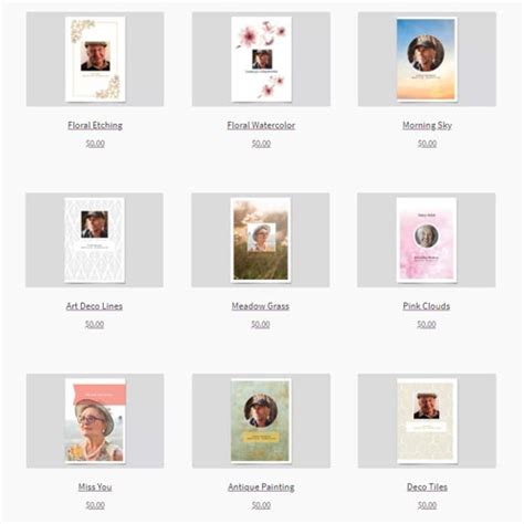 Sample Funeral Program Layout What Should You Include Artofit