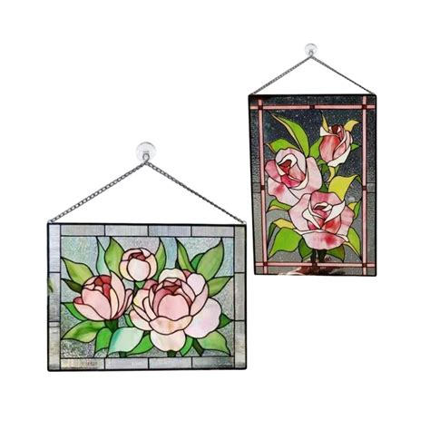 Stained Glass Rectangle Panel At Lindy Rossi Blog
