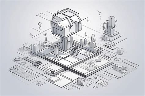 Premium Photo A Vector Drawing Represents Problem Solving Concept Design
