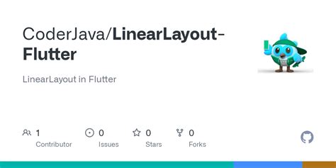 Github Coderjavalinearlayout Flutter Linearlayout In Flutter