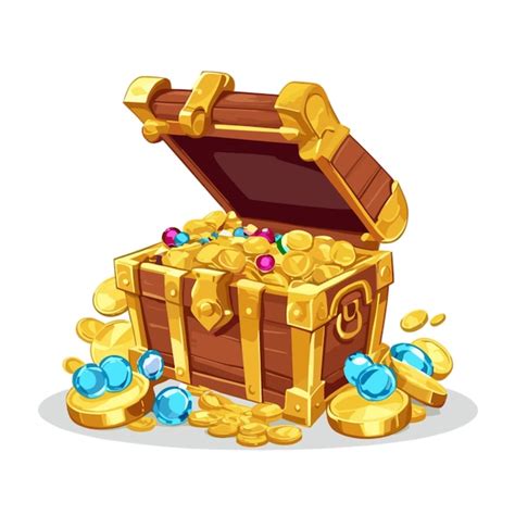 Premium Vector Pirates Treasure Chest Cartoon Vector