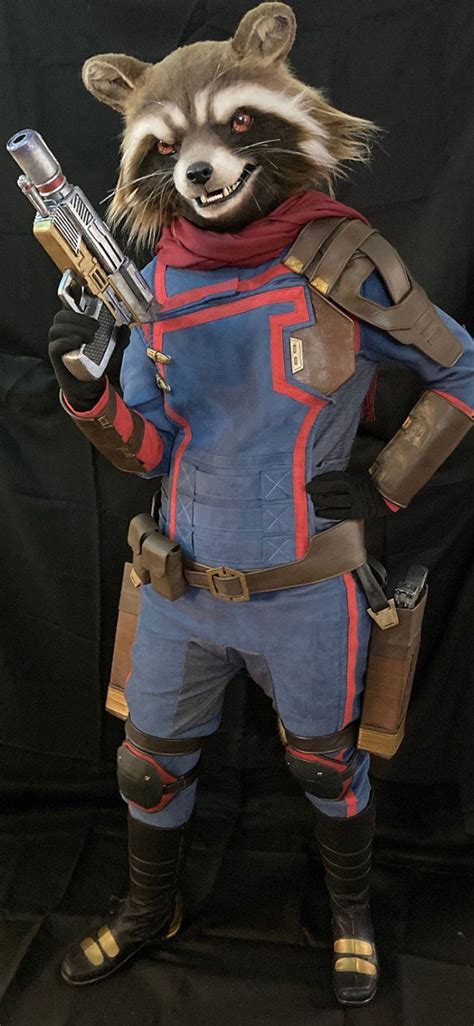 Rocket Raccoon Cosplay From Guardians Of The Galaxy Media Chomp