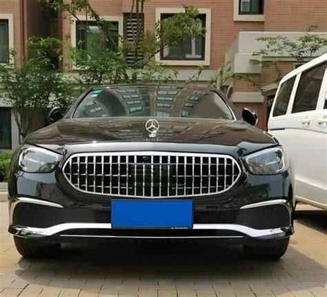 Chrome Abs Plastic Mercedes Benz E Class 2021 Maybach Grill For Car At