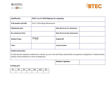 Assignment 1 Networking 1619 Docsity