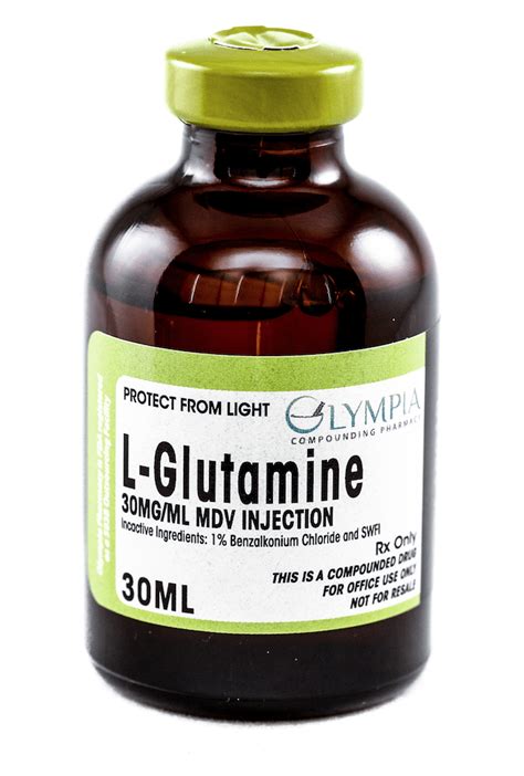 Glutamine | Glu Amino Acid | Olympia Compounding Pharmacy