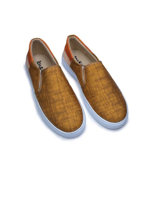 Buy Kobsook Men Round Toe Slip On Canvas Loafers Casual Shoes For Men