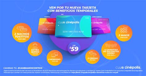 Nueva tarjeta Club Cinépolis