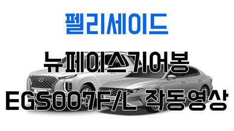 Newfaces Egs007fl Hyundai Palisade Lx2 펠리세이드 Lx2 뉴페이스 기어봉egs007fl Youtube