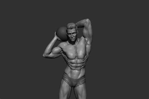 Male Anatomy Sculpt 3d Model Cgtrader