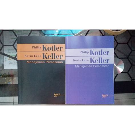 Jual PAKET BUKU Manajemen Pemasaran Edisi Jilid Philip Kotler Dan Kevin Lane Shopee