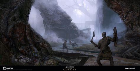 Artstation Medusa Petrified Forest Hugo Puzzuoli