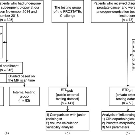 Flowchart Of The Datasets Selection Process For The A Training And