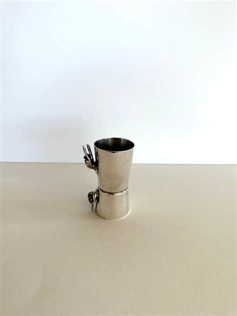 Rare Napier 1 Finger 2 Finger Jigger Southern Vintage Wares