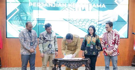 Tandatangani Perjanjian Kerjasama Dengan Pemerintah Kabupaten Lamongan