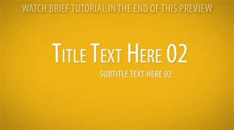 Sample Intro Outro Text Animation With Subtitles Synced With Music