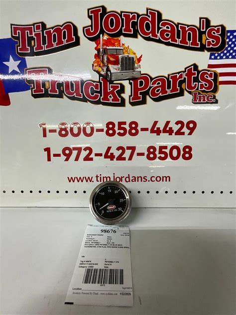 Used Peterbilt 379 Instrument Cluster For Sale Crandall Texas United