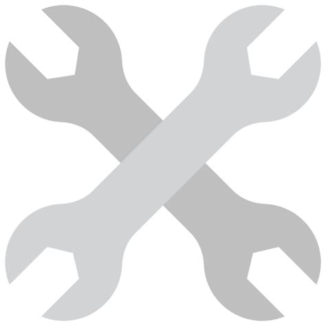 Spanner Generic Color Fill Icon