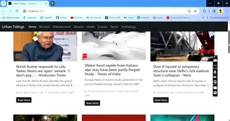 introducing newstidings a new frontend news website sohail mohammad