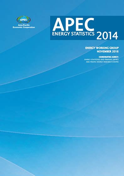 Apec Energy Statstics Egeda [expert Group Energy Data Analysis]