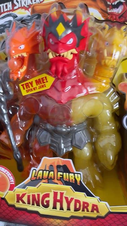 Heroes Of Goo Jit Zu Stretch Strikers Lava Fury King Hydra Youtube