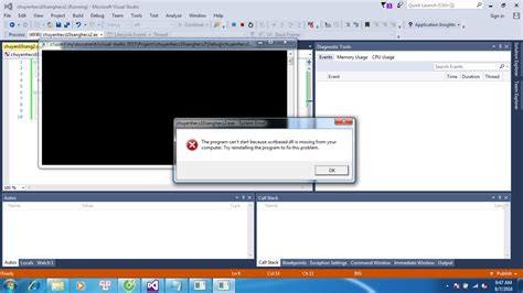 Code build ra thì không có lỗi nhưng debug lại không chạy được programming Dạy Nhau Học