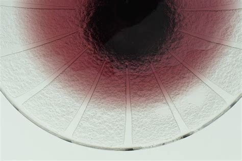 French Art Deco Charles Schneider Frosted Amethyst Glass Coupe For Sale