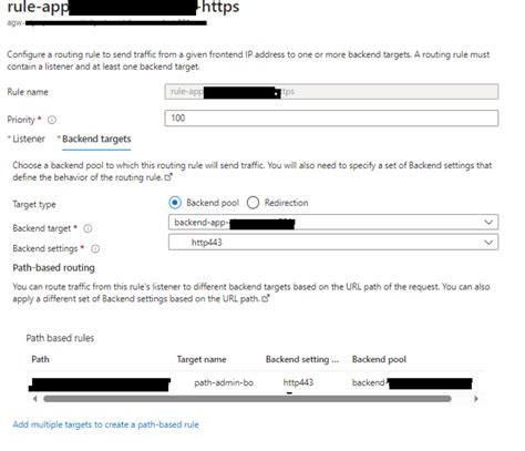 Chnage Backend Targets With Azure Cli Microsoft Qanda