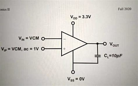 Solved Calculate The Value Of Dc Gain And Unity Gain Bandwidth In