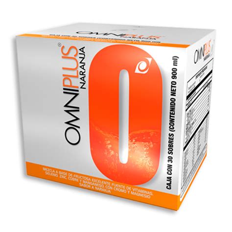Omniplus Sabor Naranja Caja Sobres Kale Salud Y Belleza