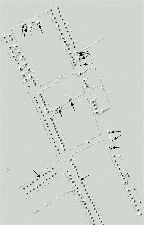detection of tree locations with indicated errors multiple locations