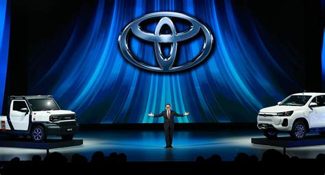 Toyota Showcases Electric Hilux Concept In Thailand Carscoops