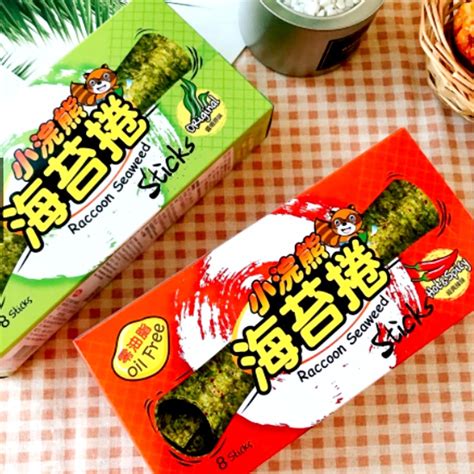 小浣熊海苔捲 醬燒原味辣味 集福客
