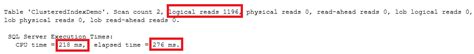 Diseño efectivo de índices agrupados SQL Server