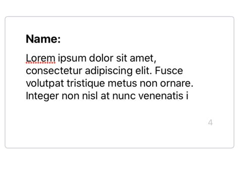 LabeledInput Not Tinder Ui