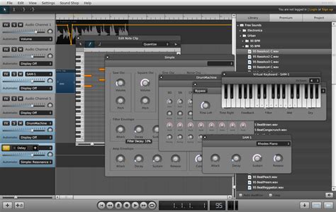 Soundation Studio Online DAW Now Reads Midi Files