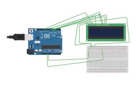 Circuit Design Fan Speed Control Along With Temperature Tinkercad
