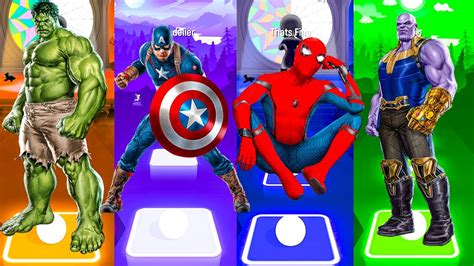Telis Hop EDM Phonk Rush Hulk Vs Captain America Vs Spider Man Vs