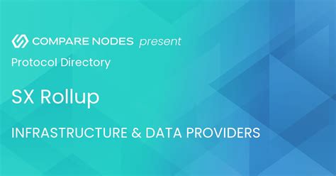 sx rollup directory top 4 sx rollup rpc providers nodes and data api