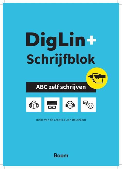 Diglin Schrijfblok 9789058754516 Jan Deutekom Boeken Bol