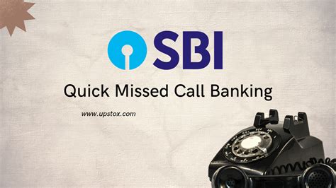 SBI Quick Missed Call Banking Missed Call Banking SBI