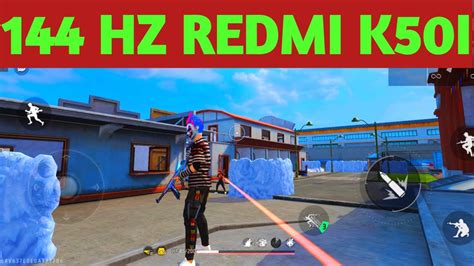144 Hz 😵 Gaming Test 🔥 Redmi K50i 8100 🔥 Fastest Gameplay 🔥 Training