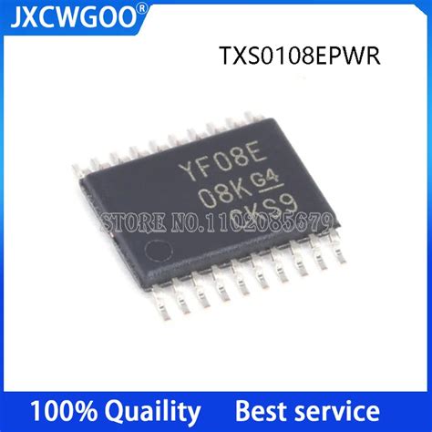 10pcs Txs0108epwr Marking Yf08e Tssop 20 Level Converter Shifter Chip