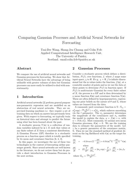 pdf comparing gaussian processes and artificial neural networks for
