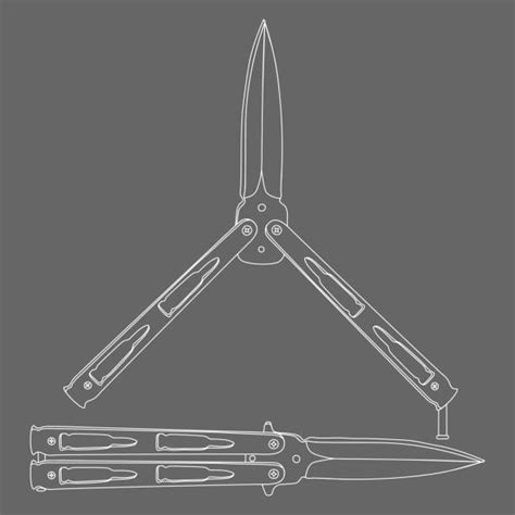 Switchblade Drawing Illustrations Royalty Free Vector Graphics And Clip