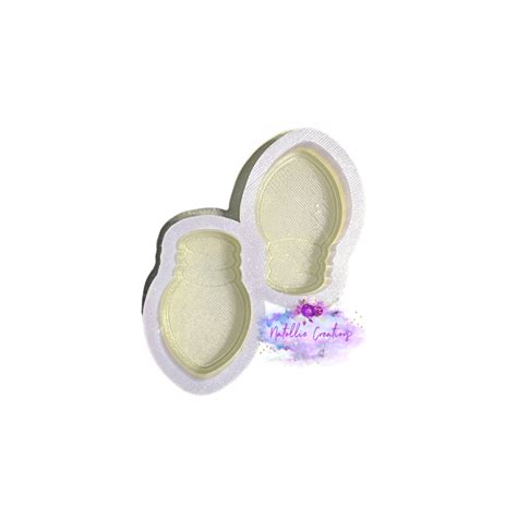 Christmas Lightbulb Vent Clip Freshie Silicone Mold Natolliecreations
