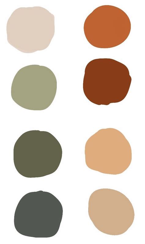 Earth Tone Living Room Color Palette