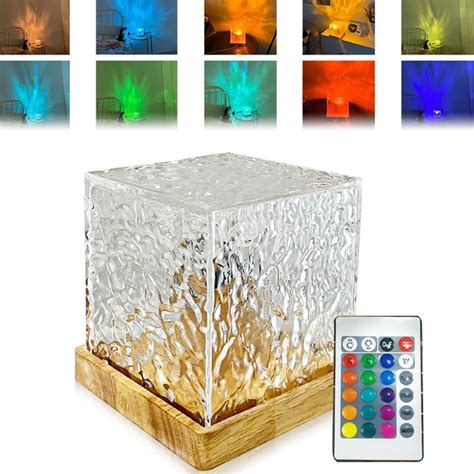 Northern Lights Lamp Luminate Cube Lamp Water Wave Dynamic Projection