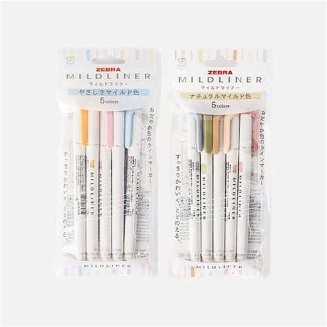 [zebra] 마일드라이너 형광펜 5개입