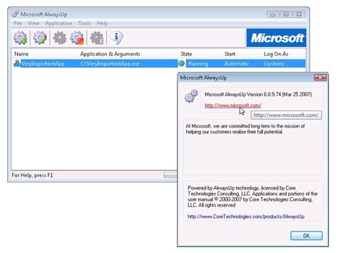 Customize AlwaysUp For Your Organization Run Your App Executable Program As A Windows