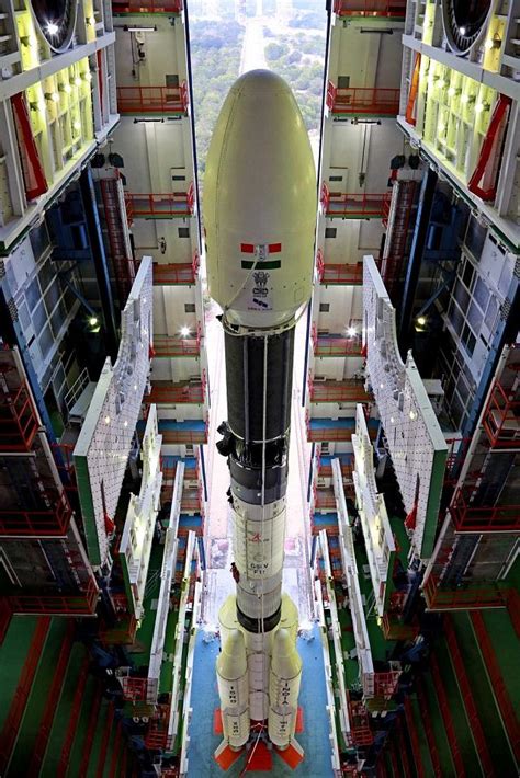 In Photos Isros Gslv Rocket Carrying Navigation Satellite Nvs 01